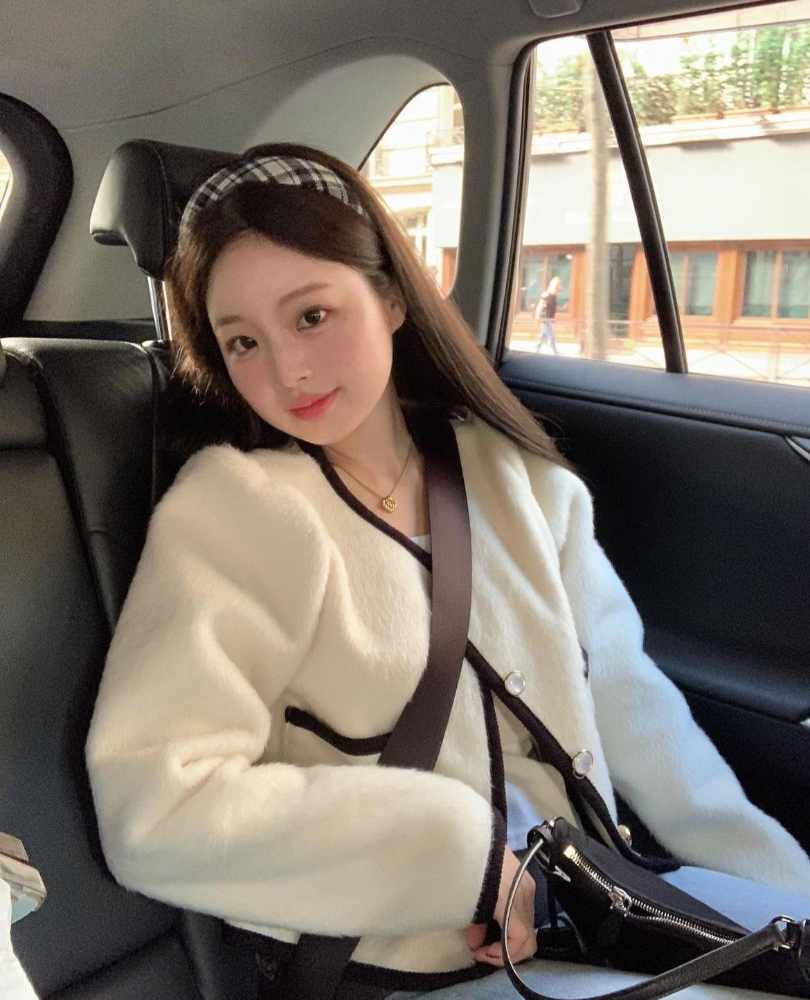 滑毛珍珠鈕扣外套 🇰🇷🇹🇭 Hazy Daze Studio